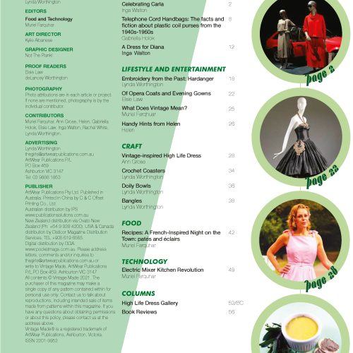 Artwear Publications | Back Issue Vintage Made Magazine #22